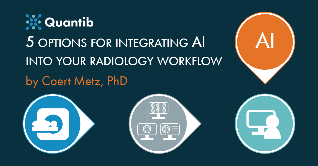 AI radiology software integration | Infographic